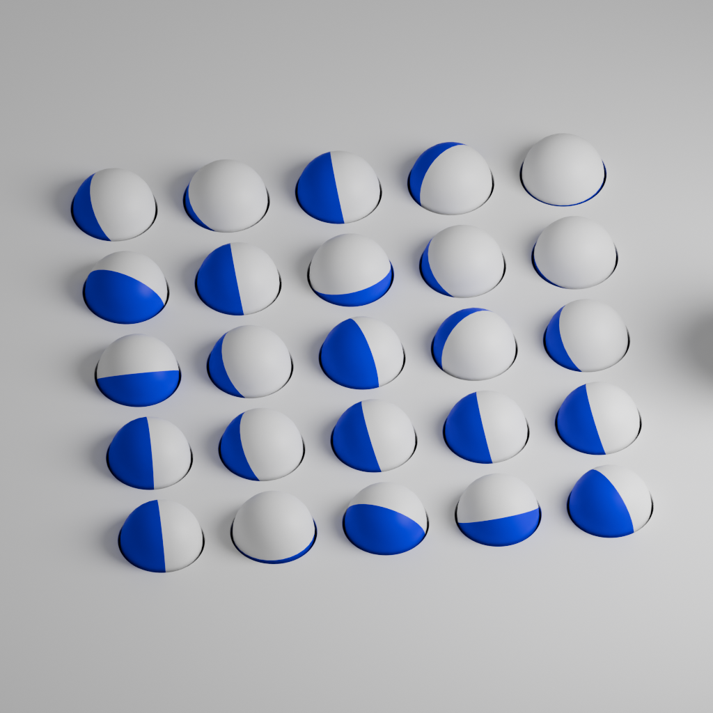 Proximity abstract ball animation | Abstract scenes | BlenderKit