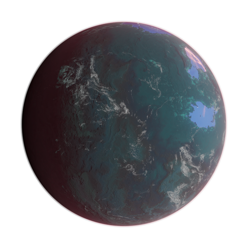 Rocky Planet | Planet models | BlenderKit