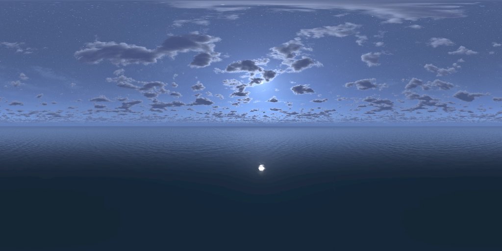 Night starry sky pure sky | Nighttime Environments HDRis | BlenderKit