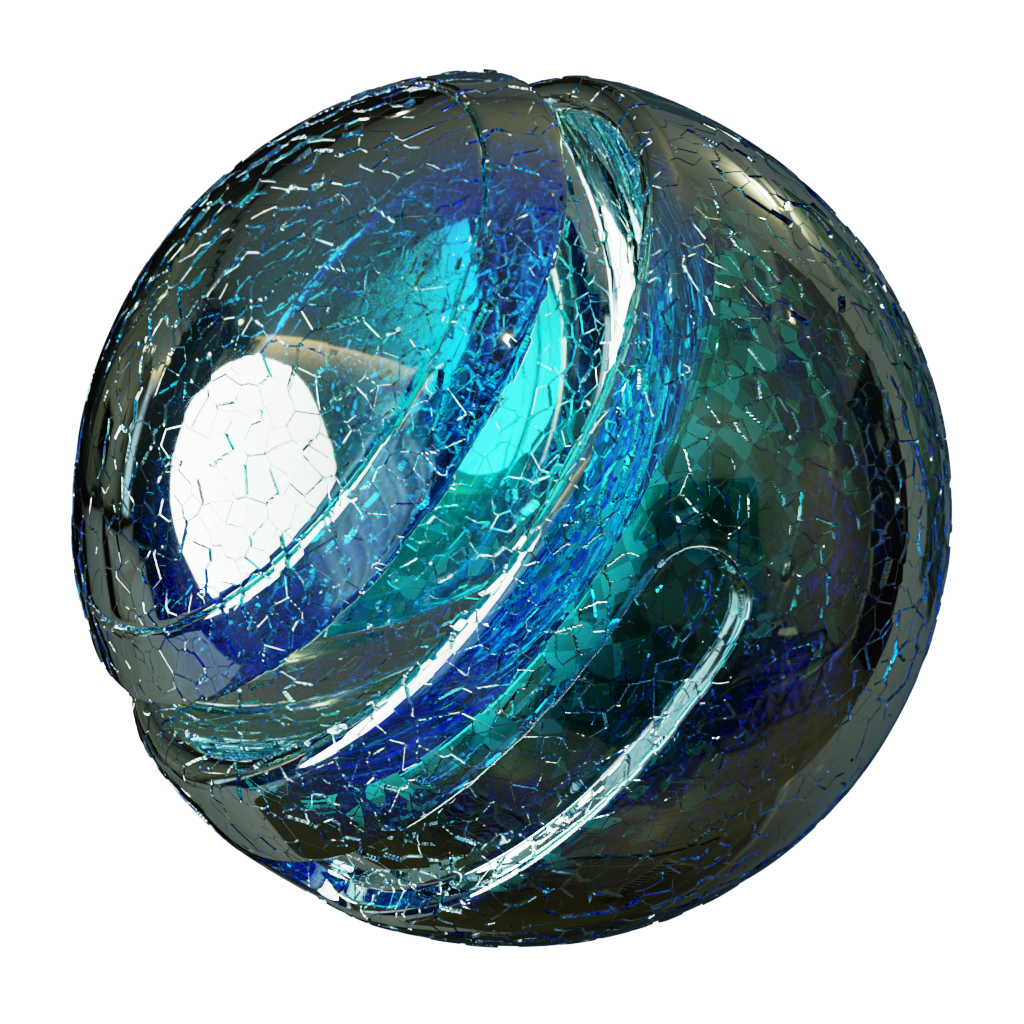 Decorative Glass 03 | FREE glass materials | BlenderKit