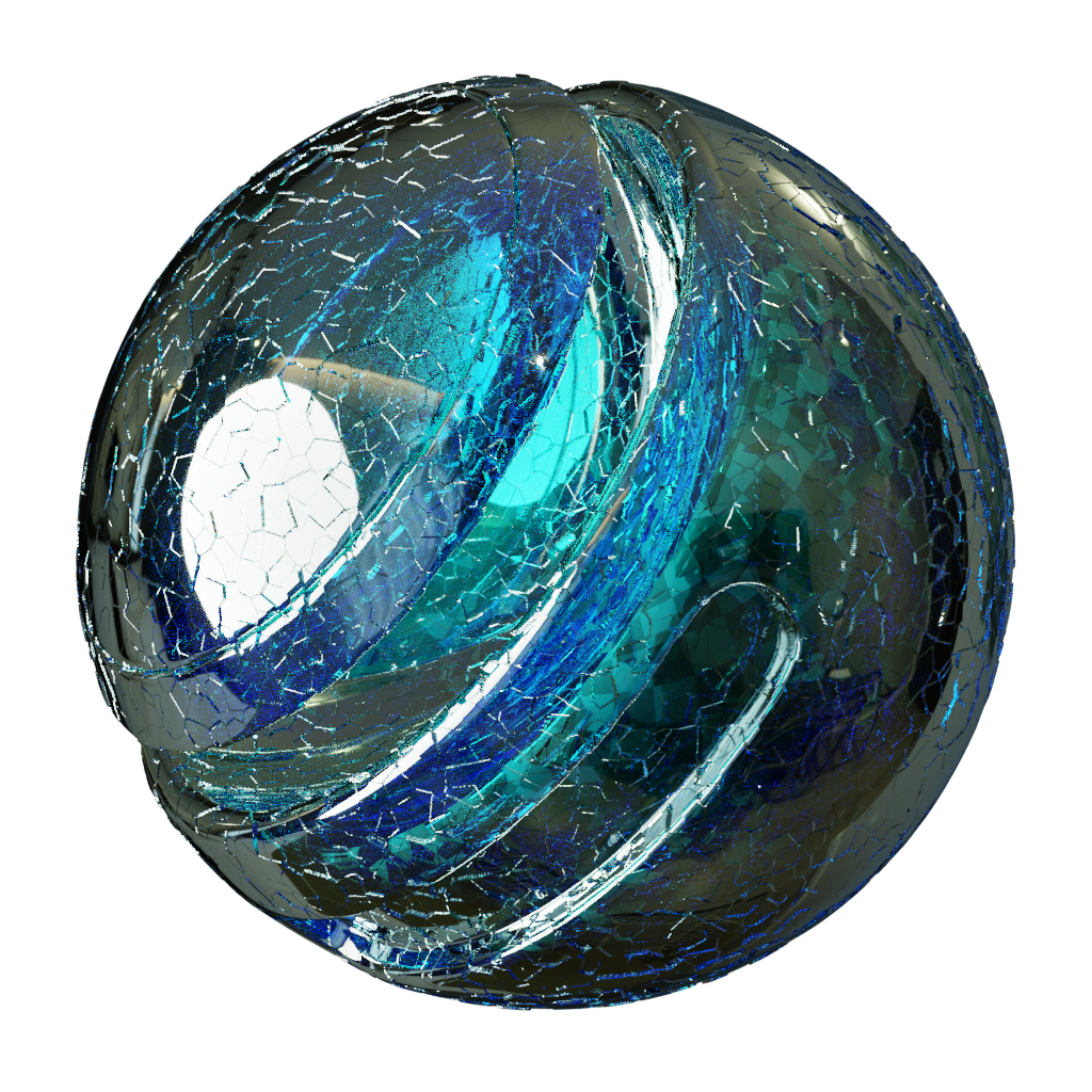 Decorative Glass 03 | FREE 3D glass materials | BlenderKit