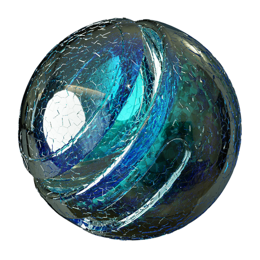 Decorative Glass 03 | FREE glass materials | BlenderKit