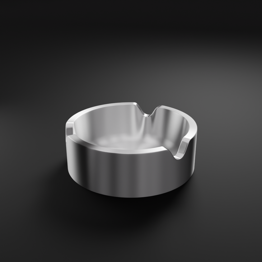 Aluminum Ashtray | FREE Interior Decorations models | BlenderKit