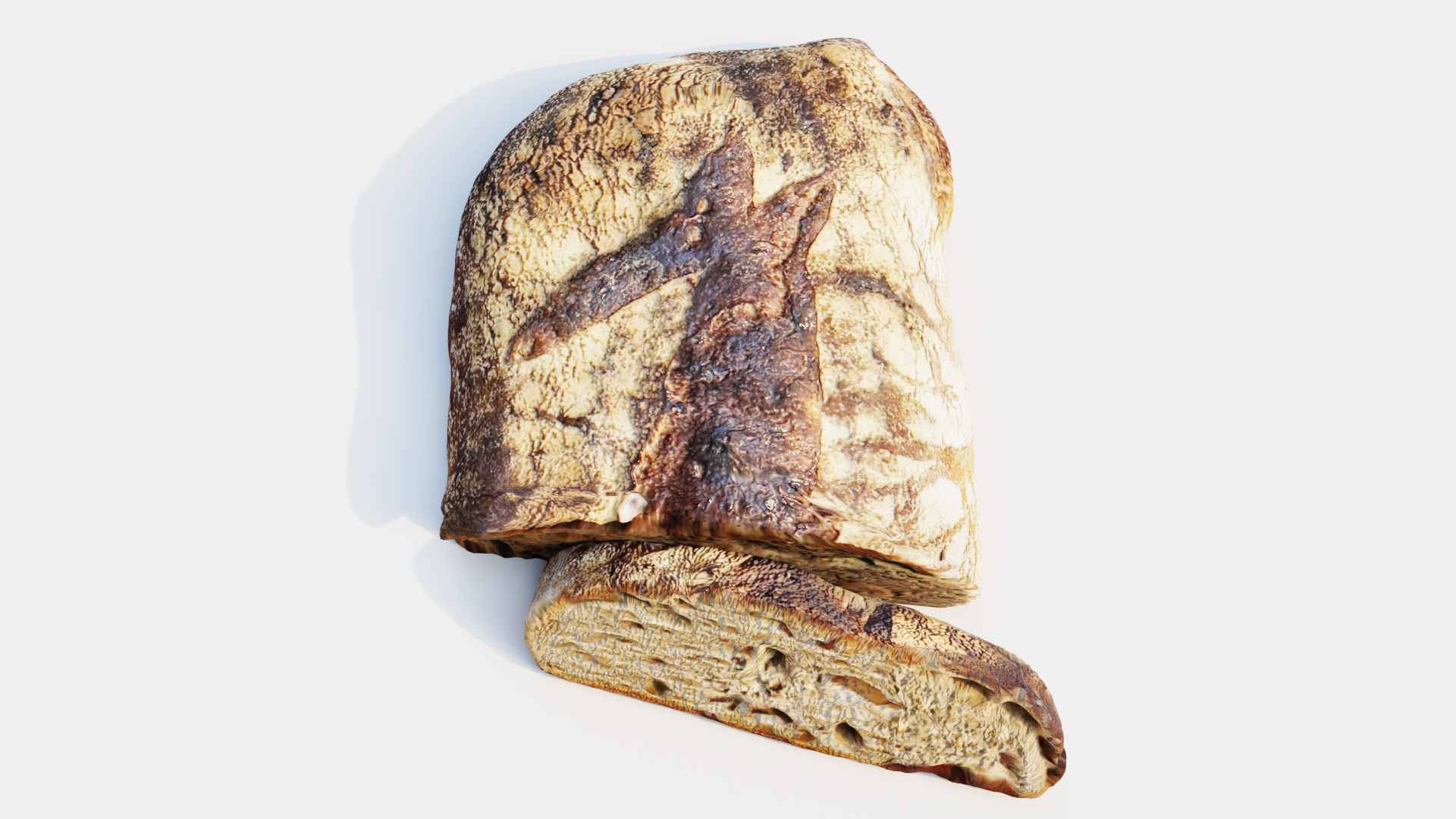 Bread | Food models | BlenderKit