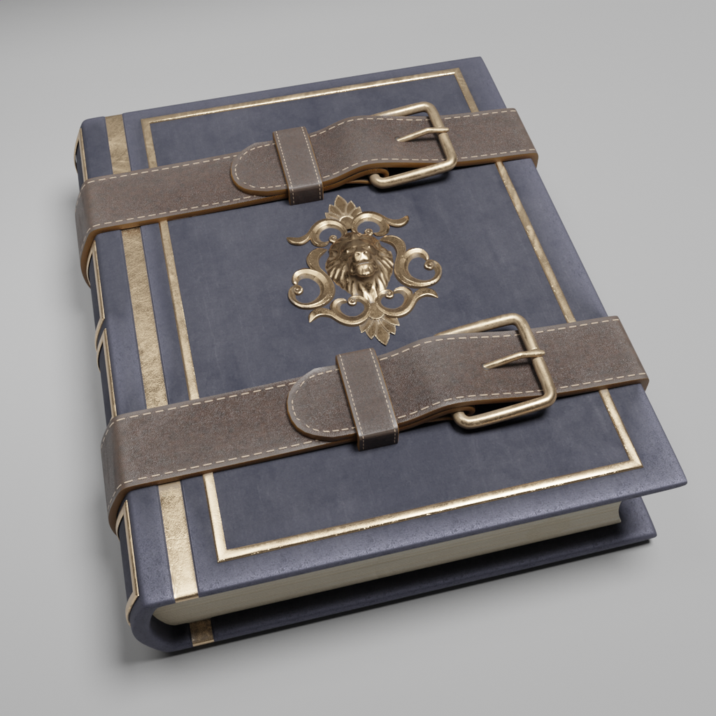 Open book | FREE 3D Book models | BlenderKit