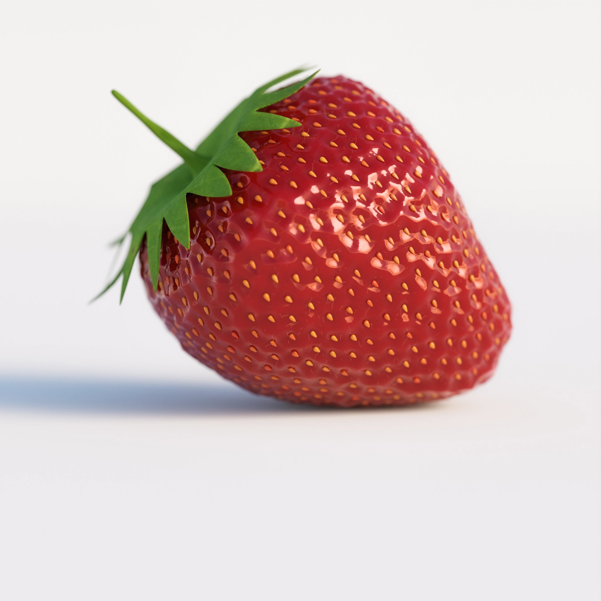 Strawberry | Fruit & Vegetables models | BlenderKit