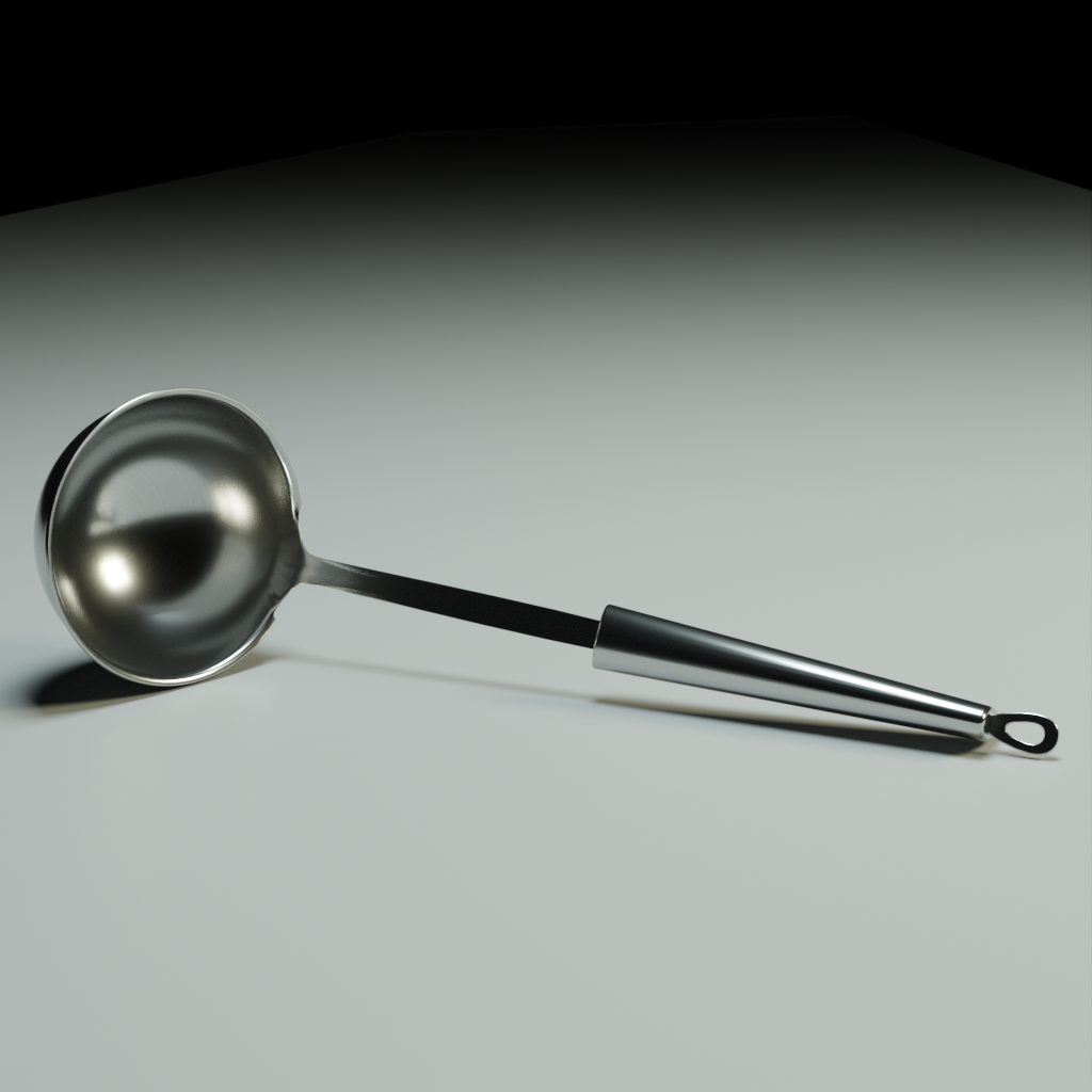 Ladle spoon | FREE Miscellaneous models | BlenderKit