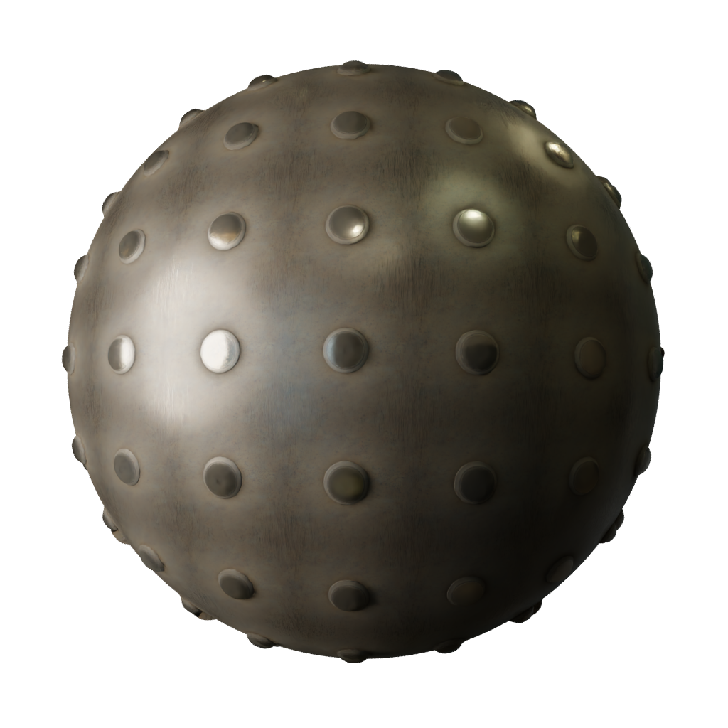 Metal Rivets | FREE metal materials | BlenderKit