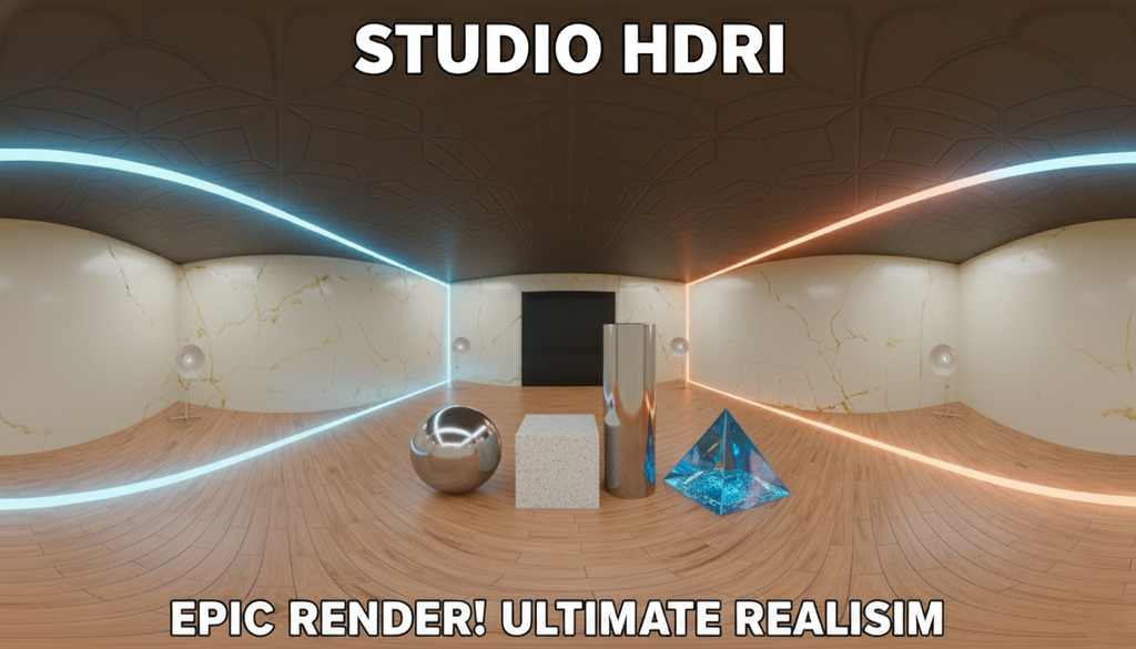 FREE Empty Studio Room HDRI | FREE Studio HDRis | BlenderKit