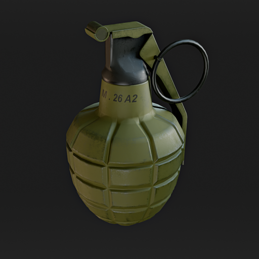 Grenade | Historical Weapons models | BlenderKit