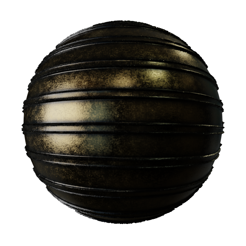 Fantasy old brass 04 | FREE metal materials | BlenderKit