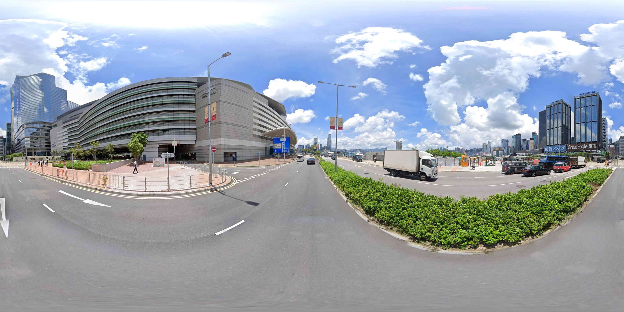 City Road Sea Hong Kong | FREE Urban Elements HDRis | BlenderKit