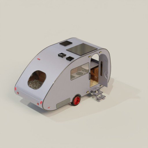 Teardrop RV | Vans models | BlenderKit