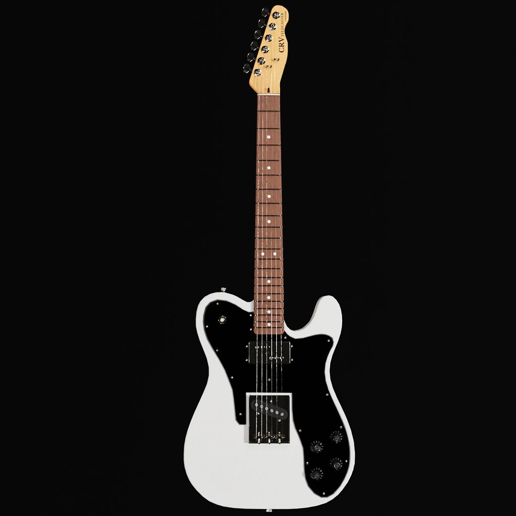 CRV Telecaster Custom - White & Rosewood | Musical Instruments models ...