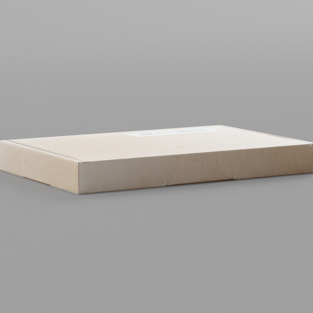 Electronic Cardboard box | Containers models | BlenderKit