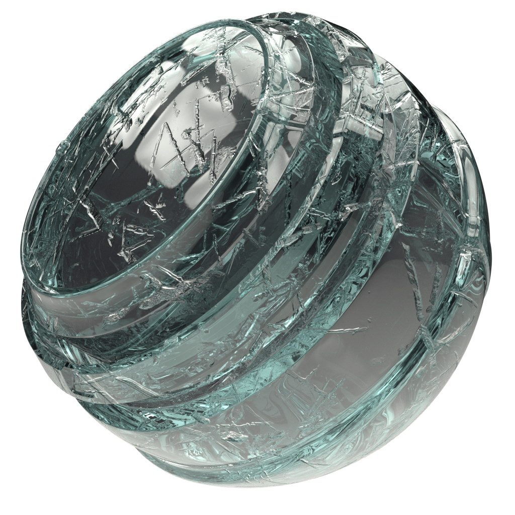 Scratched Glass (Crystal) | FREE glass materials | BlenderKit