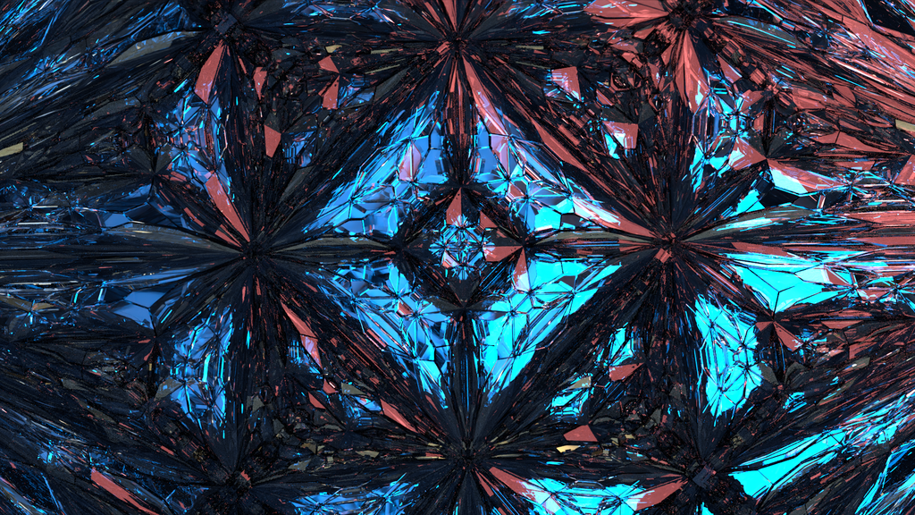 Blue Crystal Pattern background | FREE Abstract scenes | BlenderKit