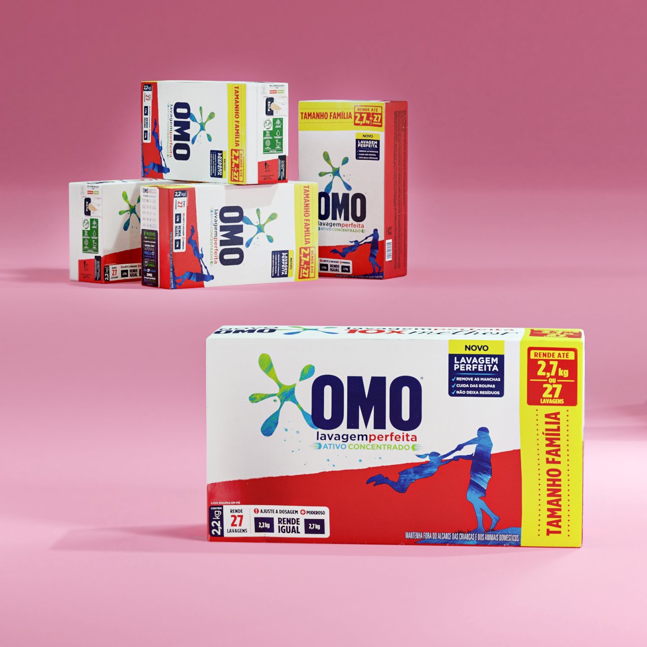 Washing powder 2,7kg | FREE Laundry models | BlenderKit