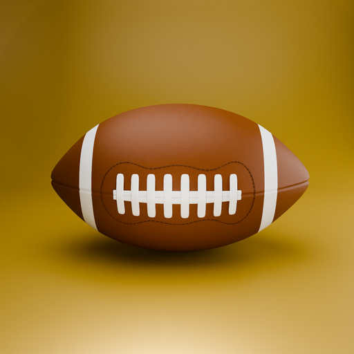Realistic American Football | FREE Sport models | BlenderKit