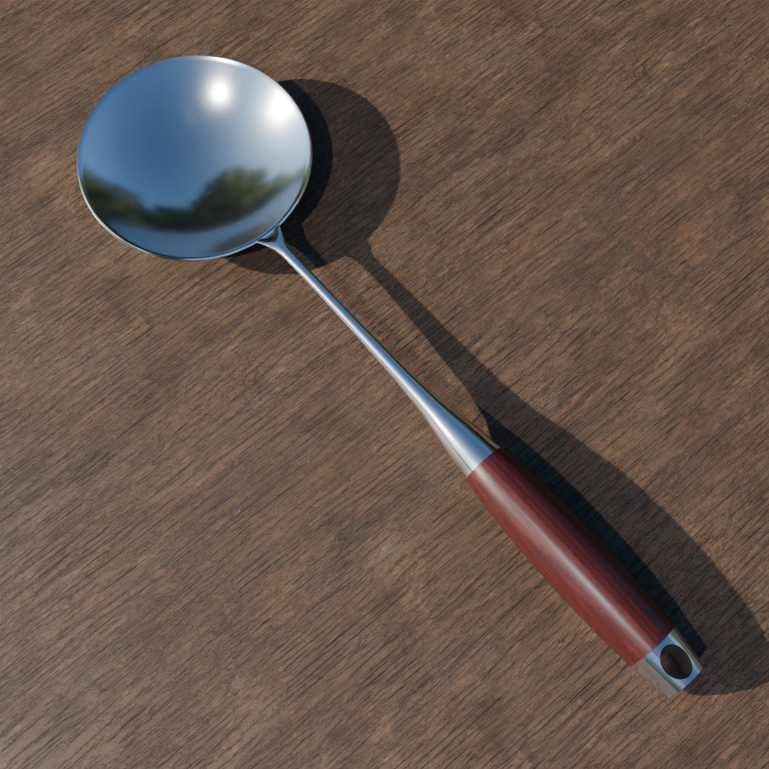 Ladle | FREE Restaurant / Bar models | BlenderKit