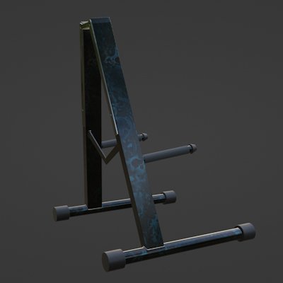 Stand Guitar | Music Accessories models | BlenderKit