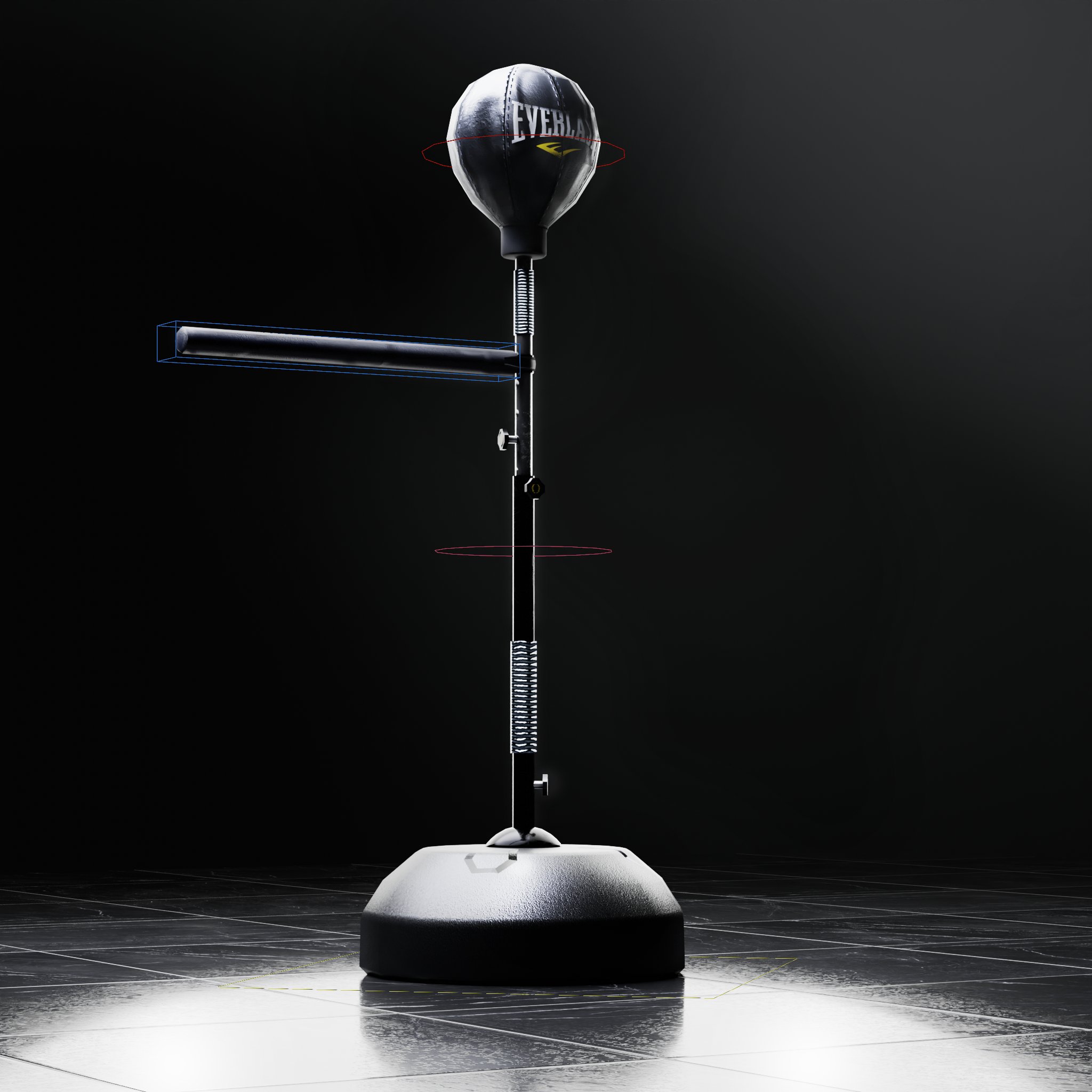 Boxing Bag Animated | Gyms models | BlenderKit