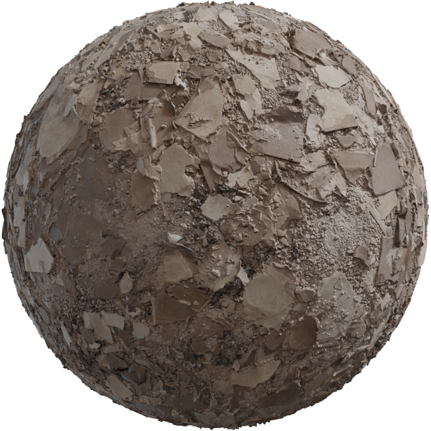 Rubble | FREE floor materials | BlenderKit