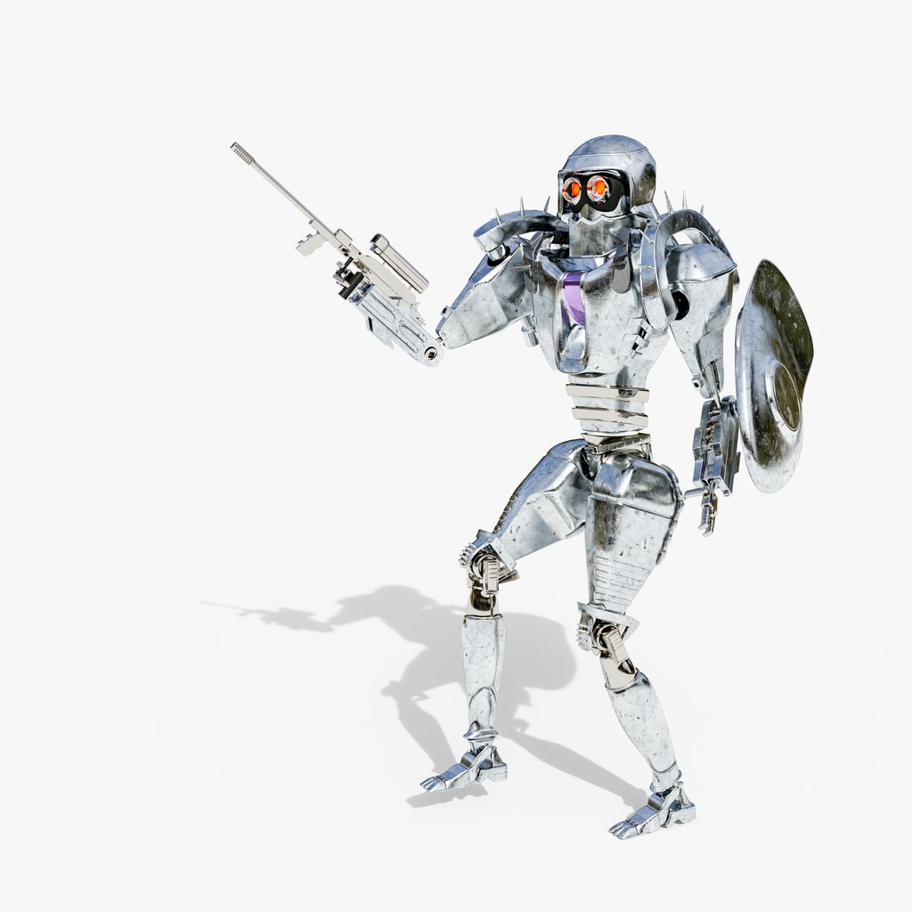 K-vrc | FREE 3D Robot models | BlenderKit