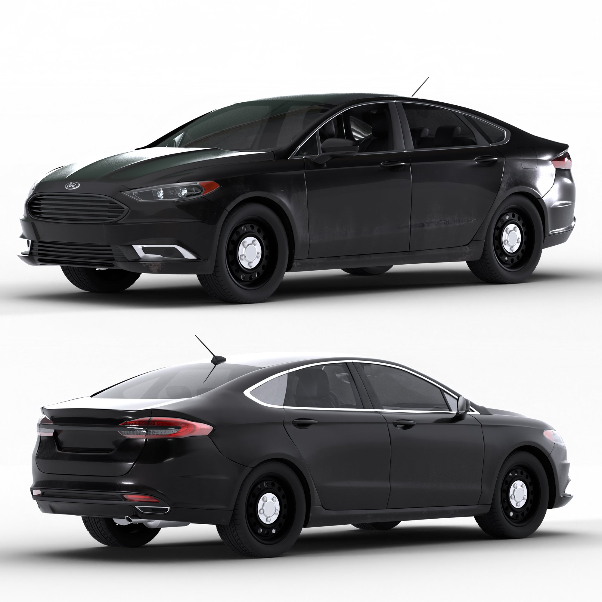 Ford Fusion car | Modern Cars models | BlenderKit