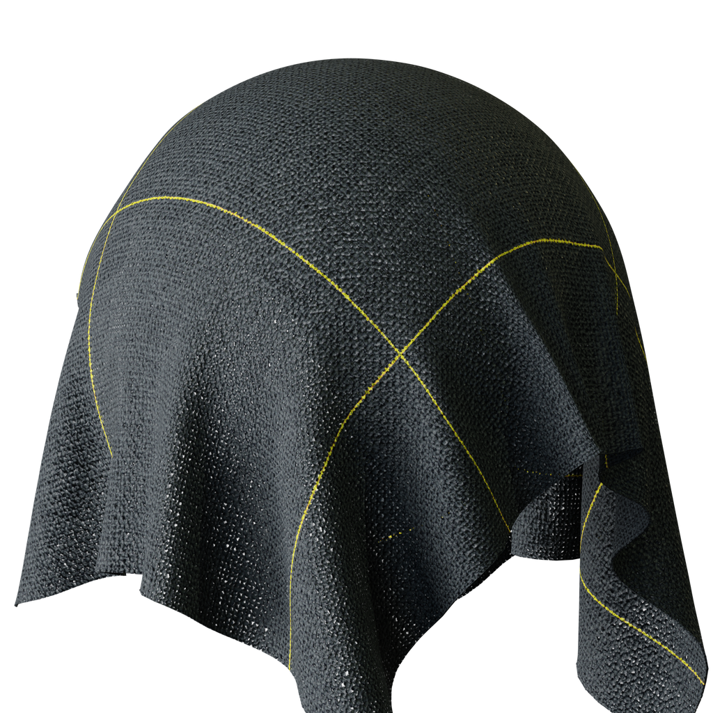 Plain Black Sheer | FREE Sheer Fabric 3D Materials materials | BlenderKit