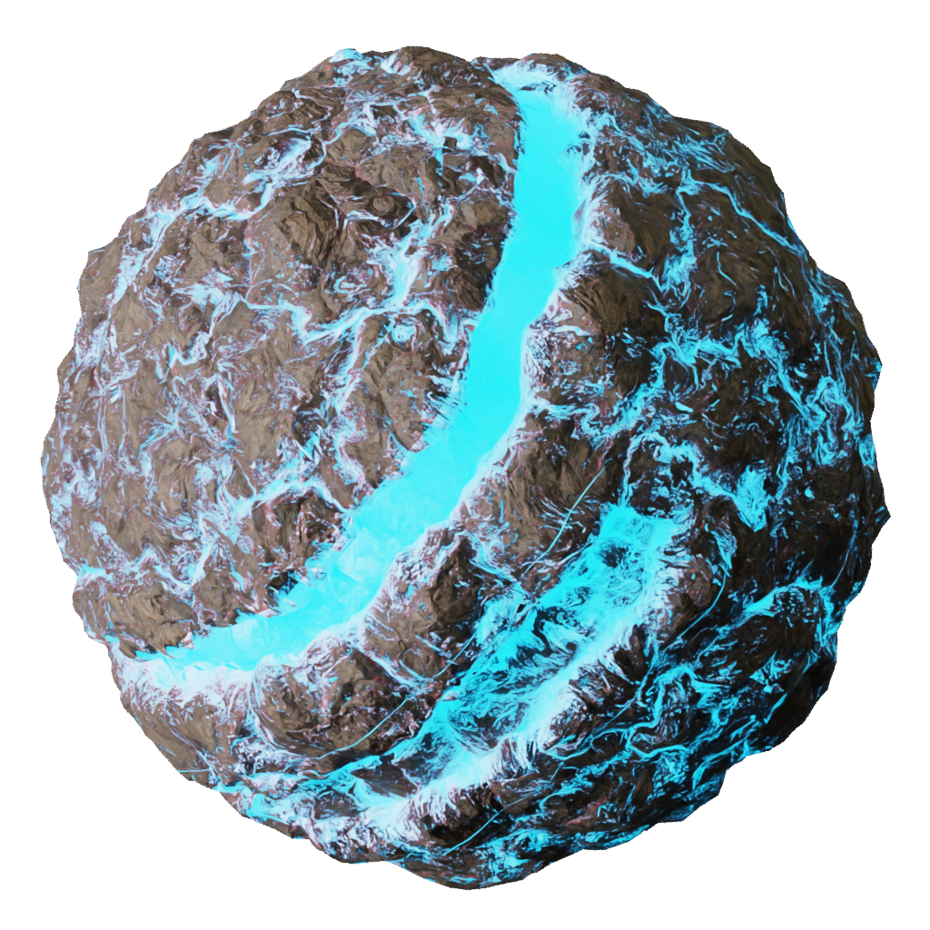 Uranus (PBR) | FREE rock materials | BlenderKit