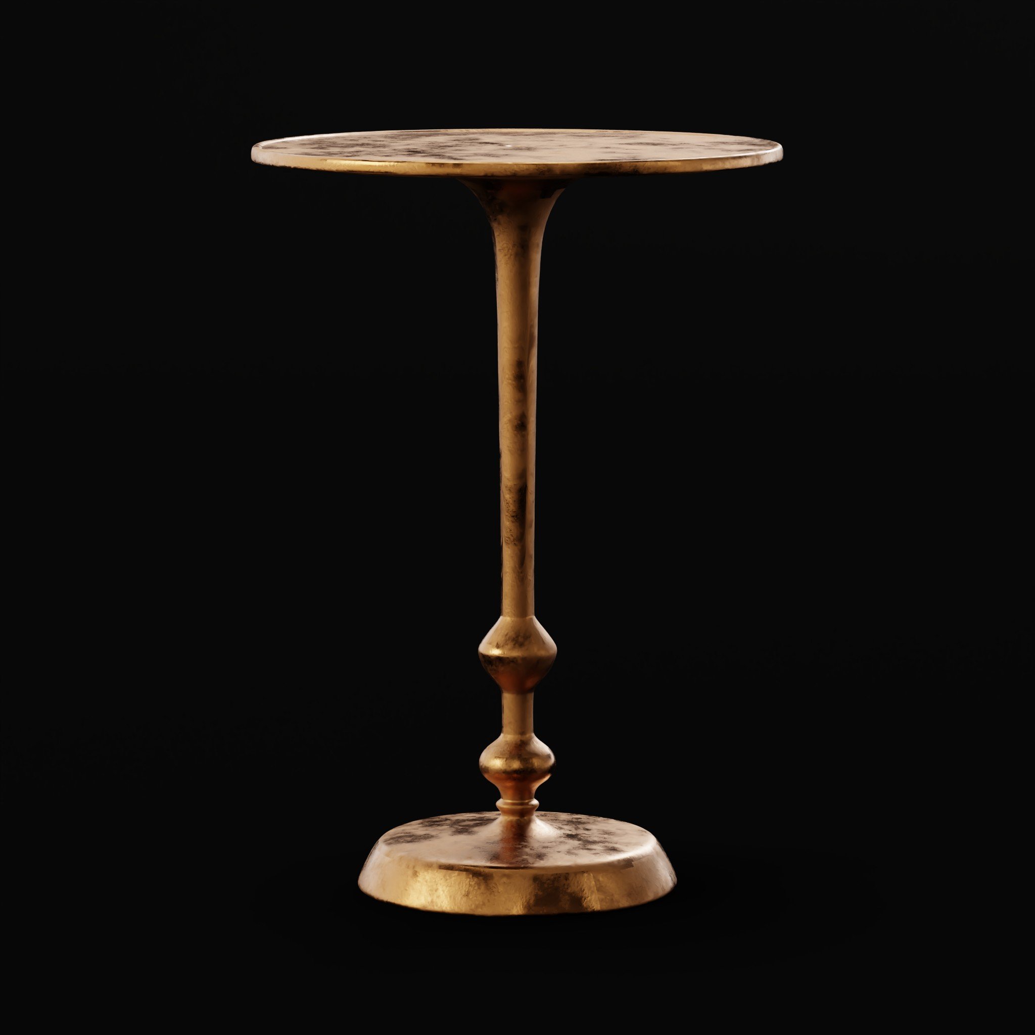 Stylish Circular End Table | Tables models | BlenderKit