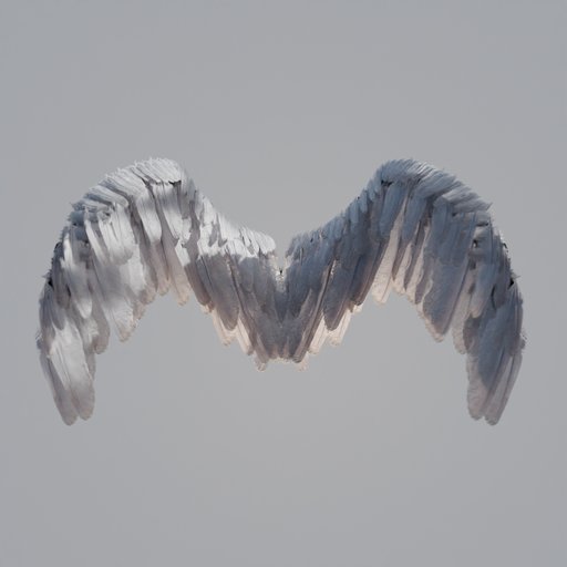 BlenderKit | Download the FREE Angel Wings model