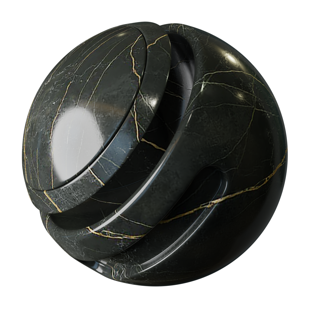 Black marble - Royal | FREE marble materials | BlenderKit