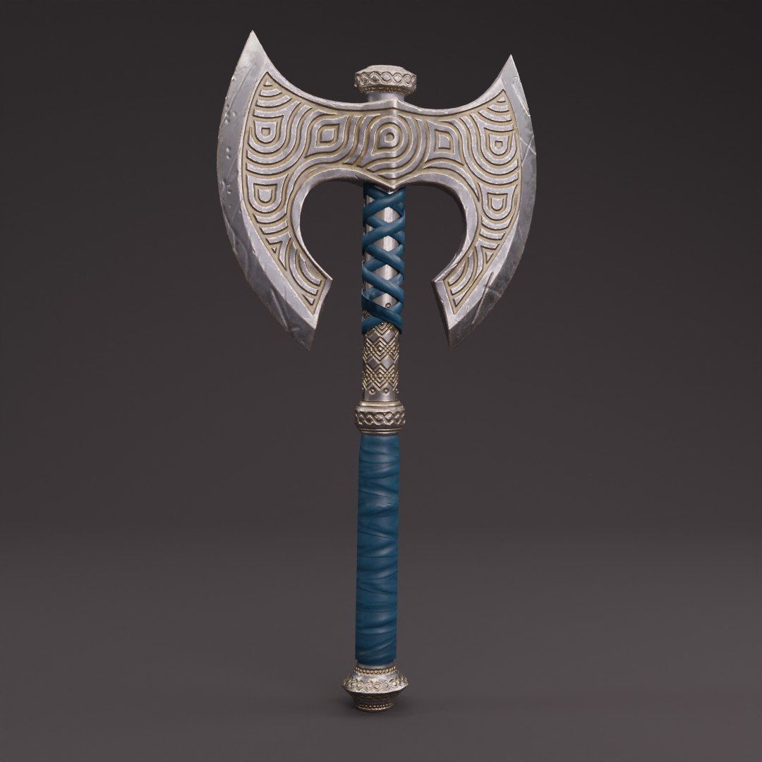 Axe | Sci-Fi Weapons models | BlenderKit
