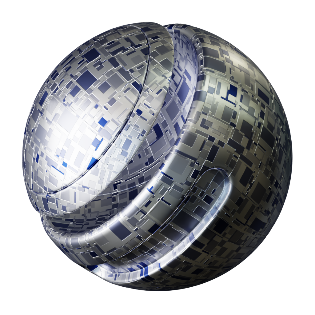 Simple Sci-Fi Panel | FREE tech materials | BlenderKit