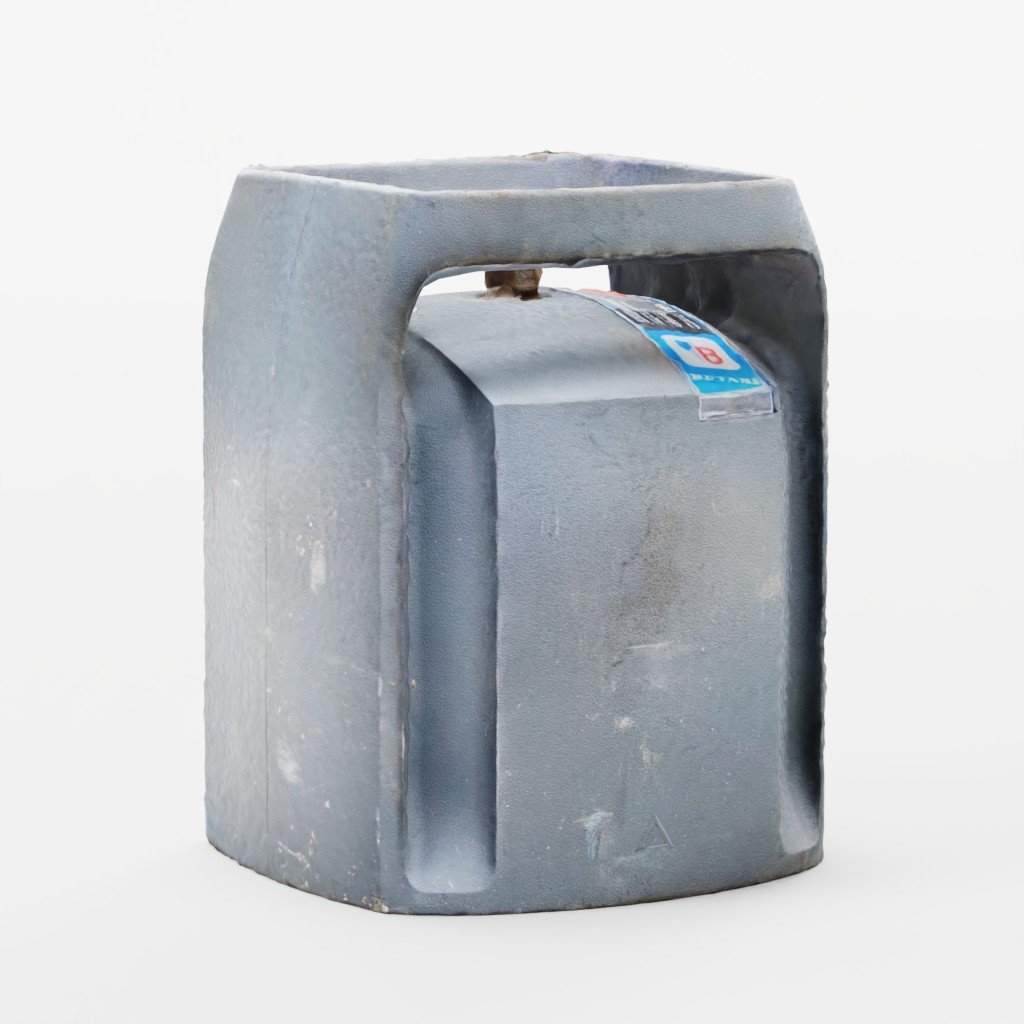 Butane Bottle | FREE Industrial models | BlenderKit