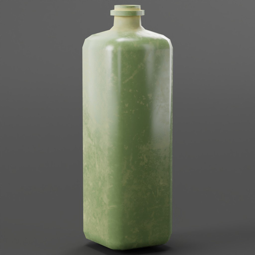 Rum bottle | Restaurant / Bar models | BlenderKit