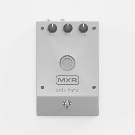 Mxr talk box pedal | Music Accessories models | BlenderKit