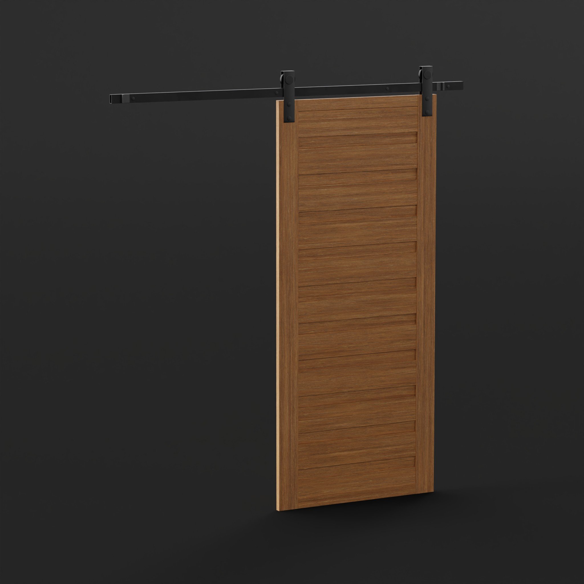 Wooden Sliding Doors | FREE Doors models | BlenderKit