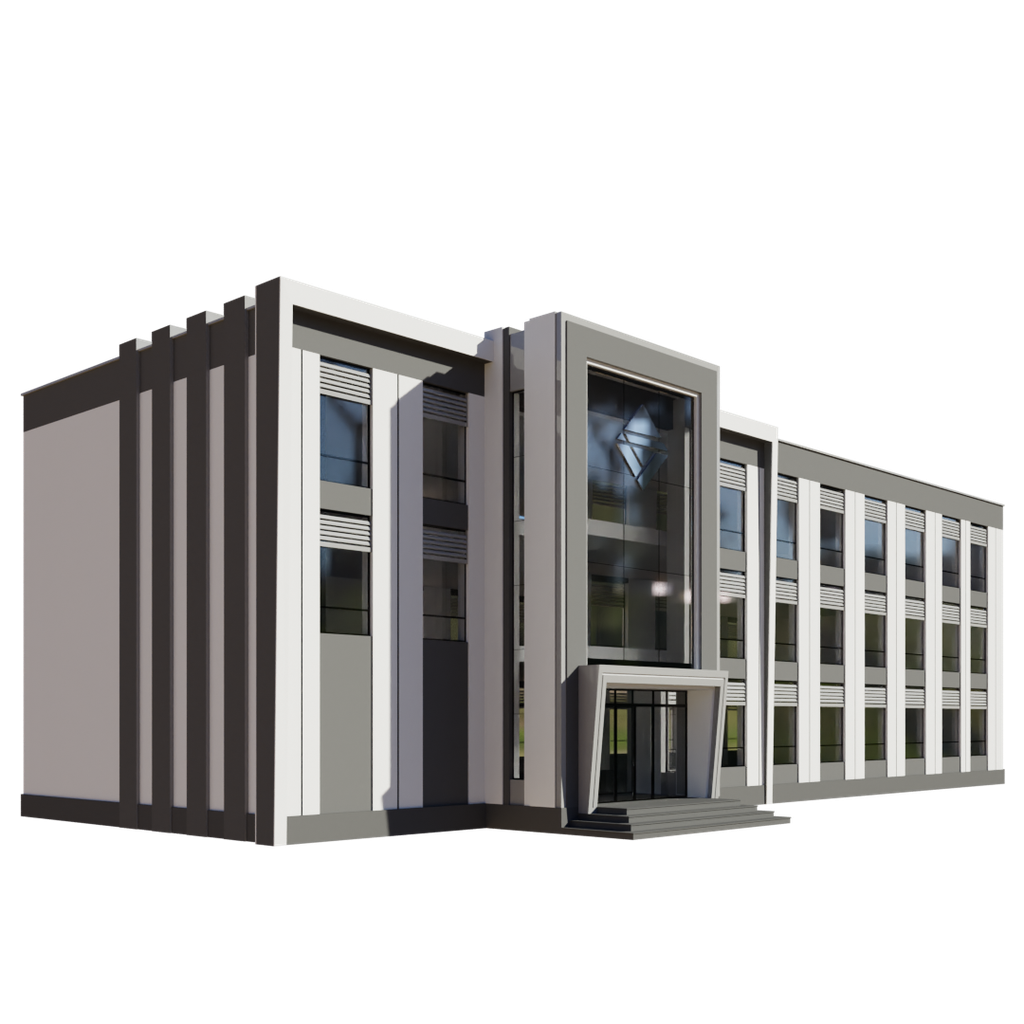 ModernBuilding03 | 3D Commercial models | BlenderKit