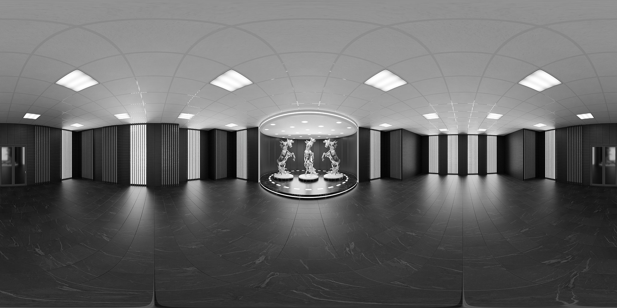 Studio HDRi - Black Product Light | Studio HDRis | BlenderKit