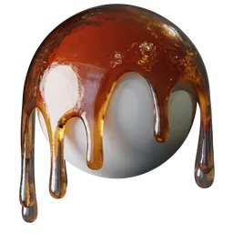 Edible liquid oil | FREE liquid materials | BlenderKit