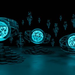 Glass Planet | FREE Abstract scenes | BlenderKit