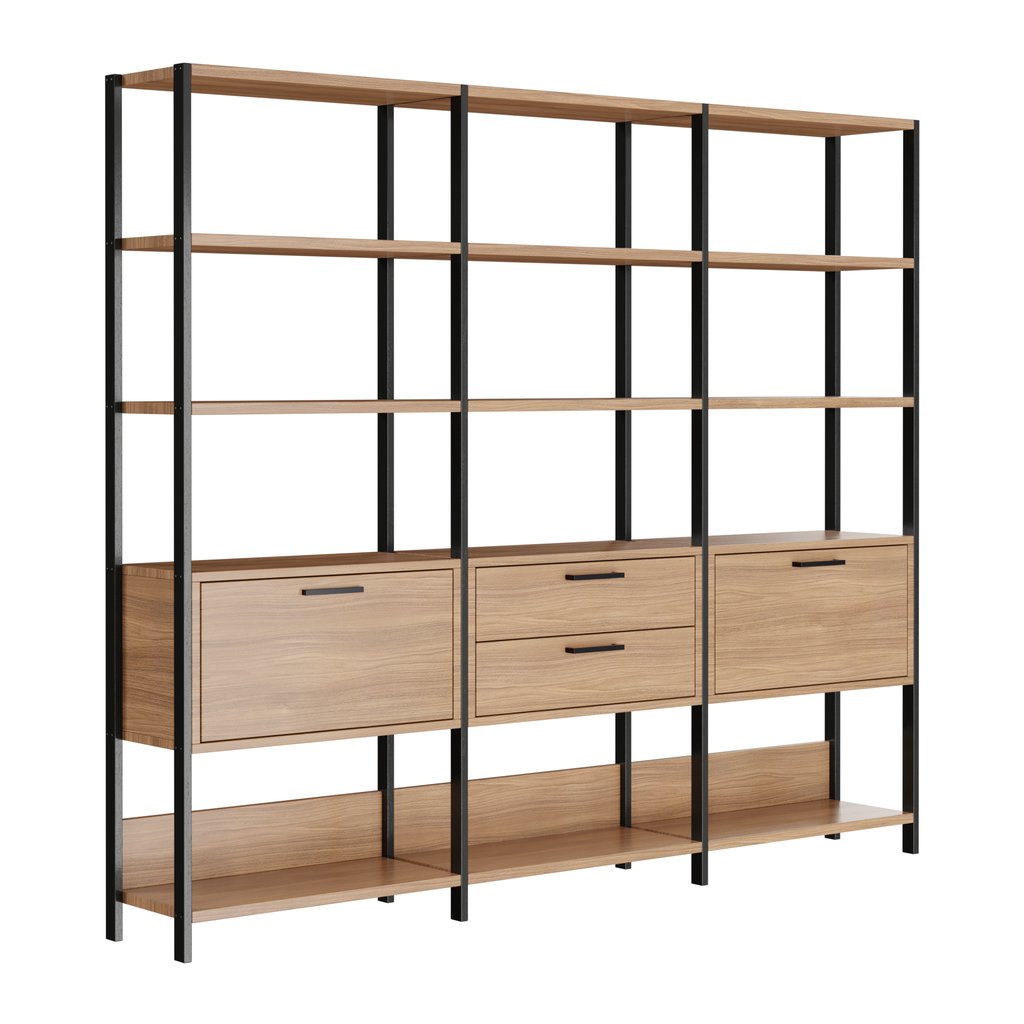 Bookshelf | Bookcases models | BlenderKit