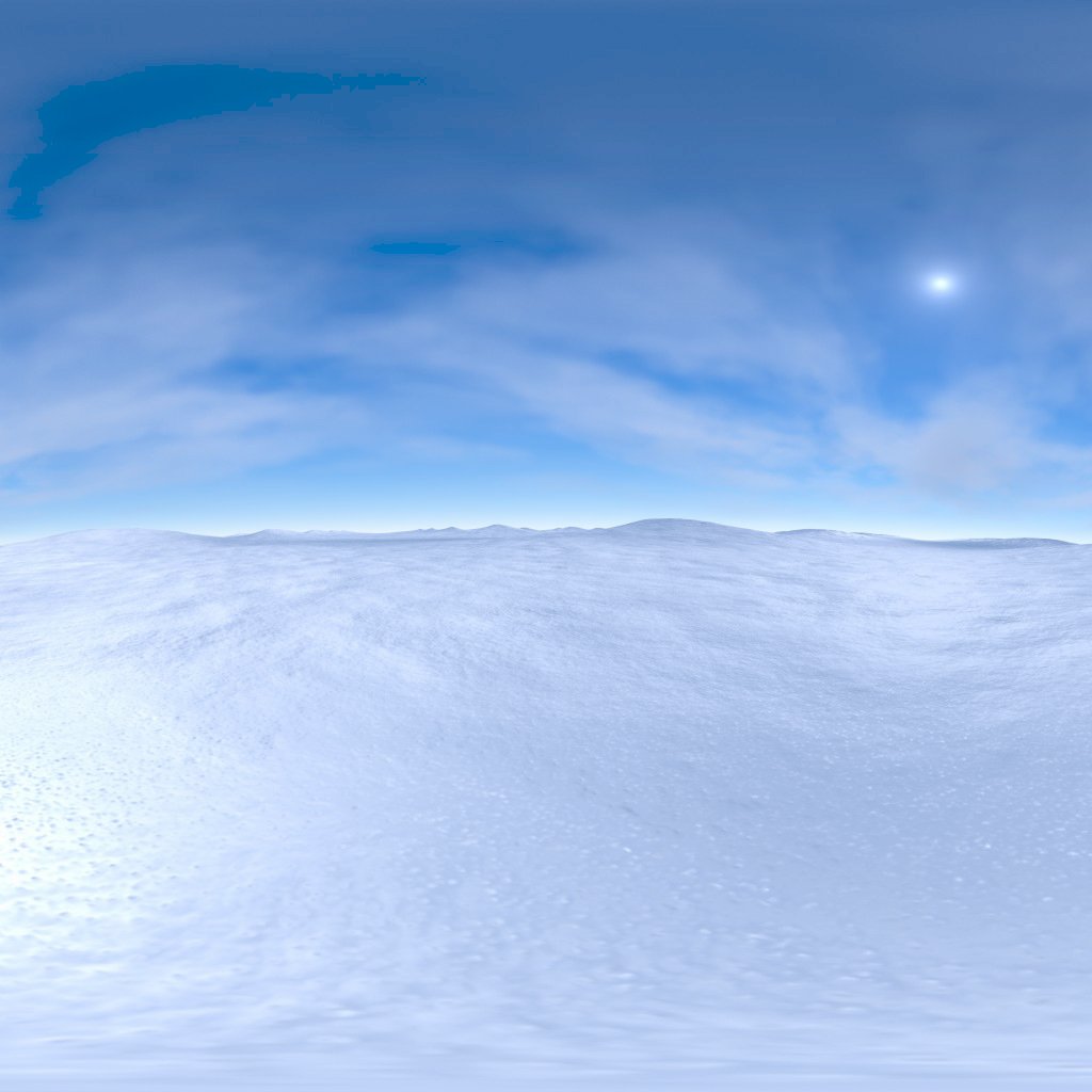 BlenderKit | Download the FREE Snow landscape hdr