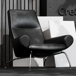 Wegner Queen Chair | 3D Chair models | BlenderKit