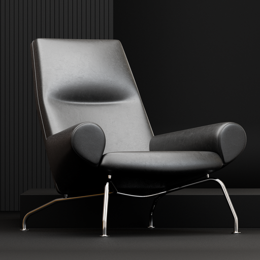 Wegner Queen Chair | Chairs models | BlenderKit