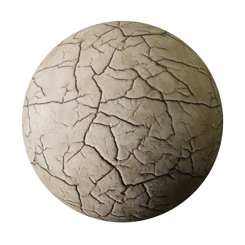 Cracked Earth Surface | FREE dirt materials | BlenderKit