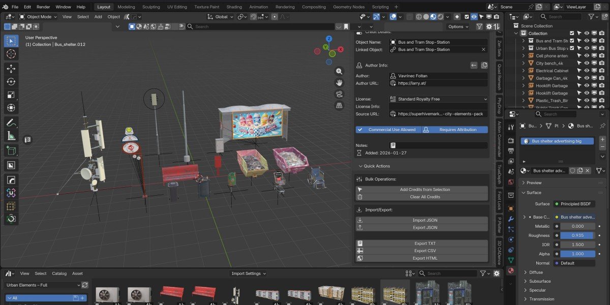 Credit Manager Pro | BlenderKit